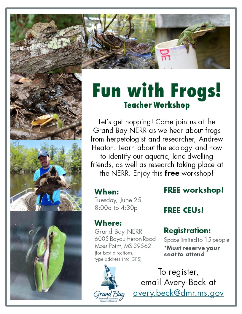 frogs.jpg | Mississippi Master Naturalist